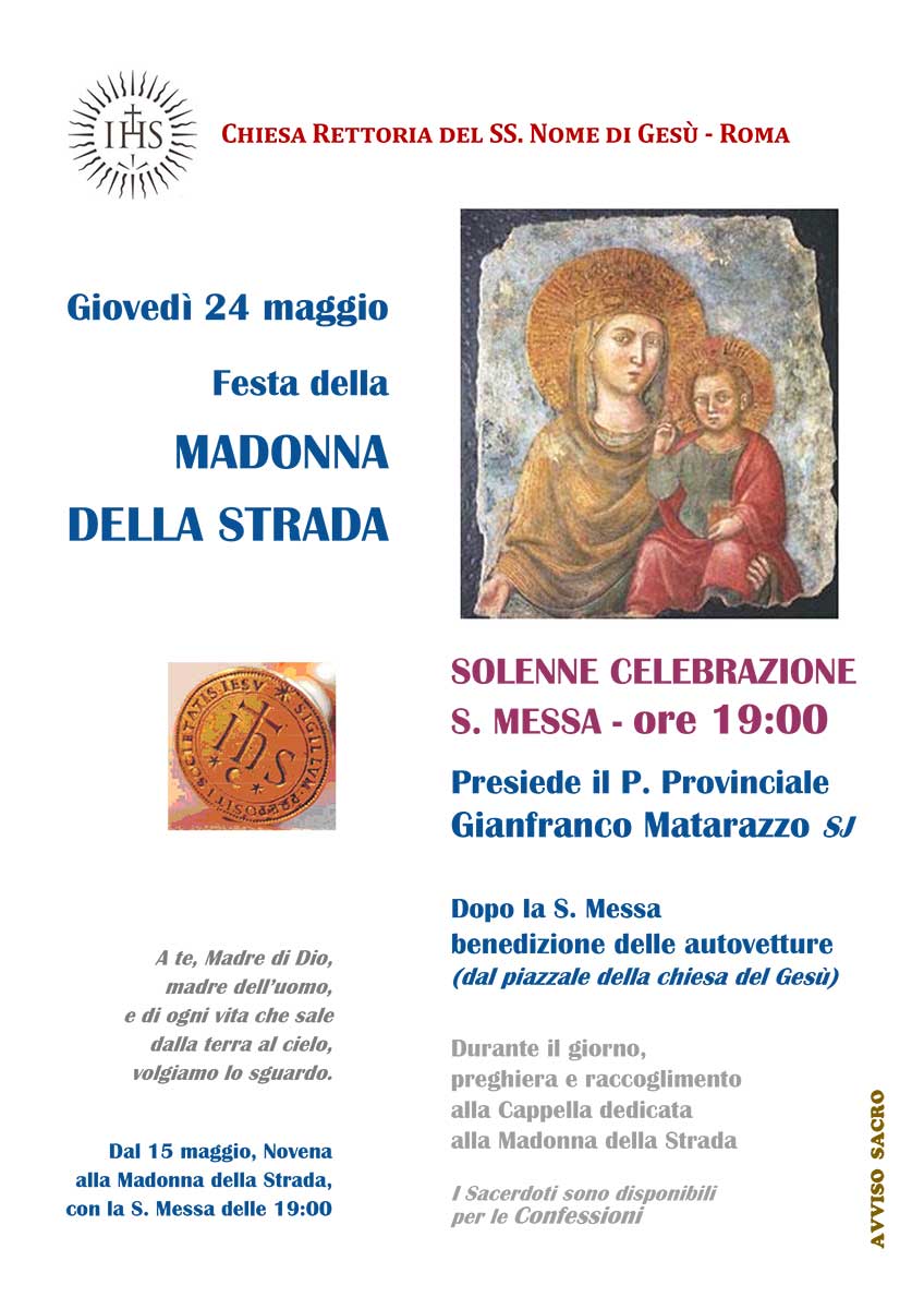 Festa della Madonna della Strada - Chiesa del Santissimo Nome di Gesù ...