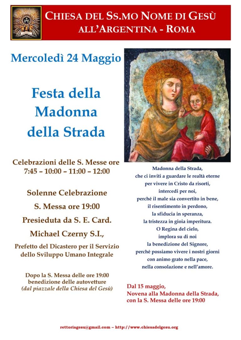 Festa della Madonna della Strada - Chiesa del Santissimo Nome di Gesù ...